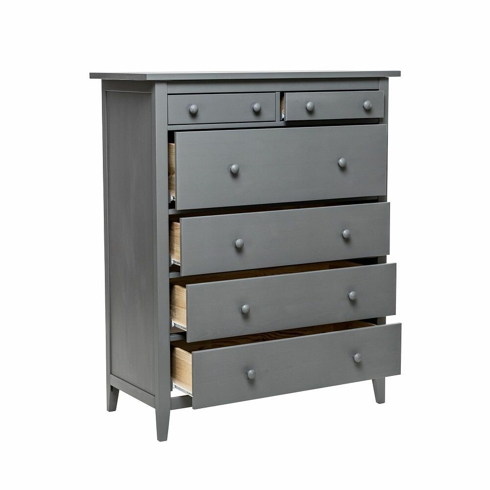 Комод для одежды Мира 06 ящиков, Серый