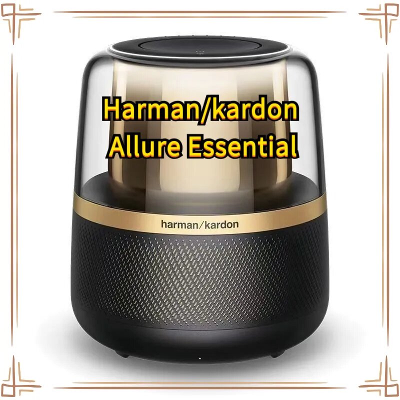 Мультимедийная колонка Harman/kardon Allure Essential, Bluetooth, черно-золотая