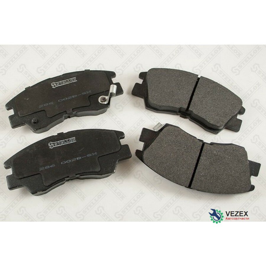 STELLOX 286002BSX колодки дисковые п!\ Mitsubishi Pajero 3.0/2.5TD 87-91/L200/L300 1.6-2.5TD <94