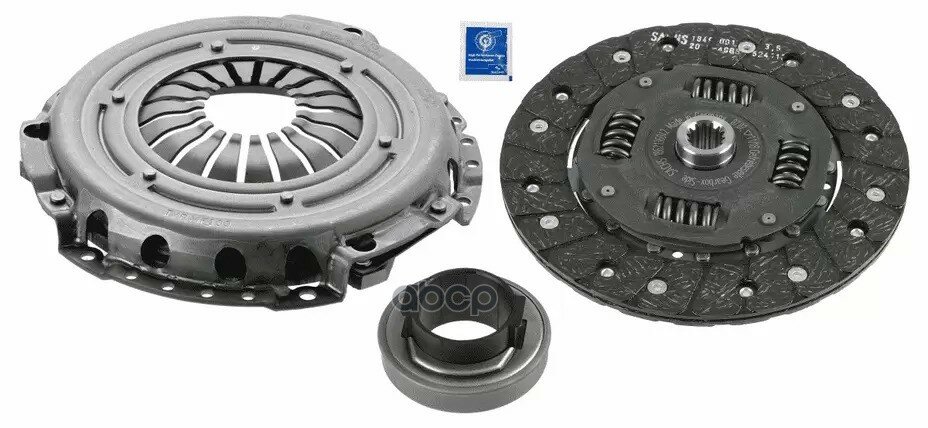 Комплект сцепления OPEL ASCONA C , ASTRA F , CORSA A , KADETT E, VECTRA A Sachs арт. 3000174001