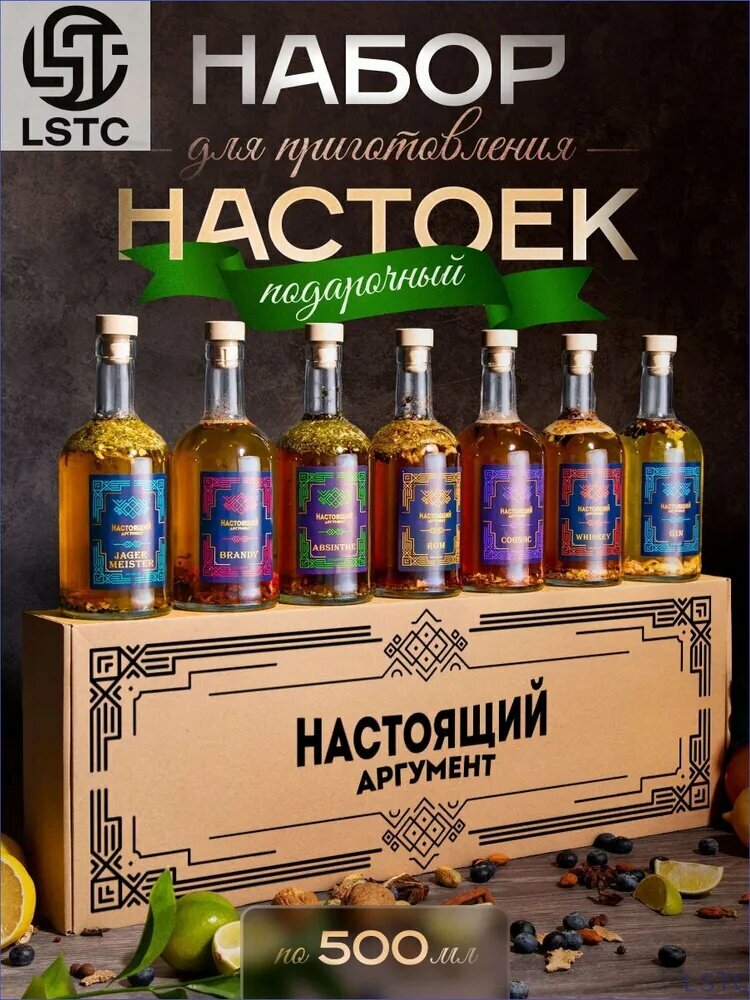 Подарочный набор настоек для мужчины