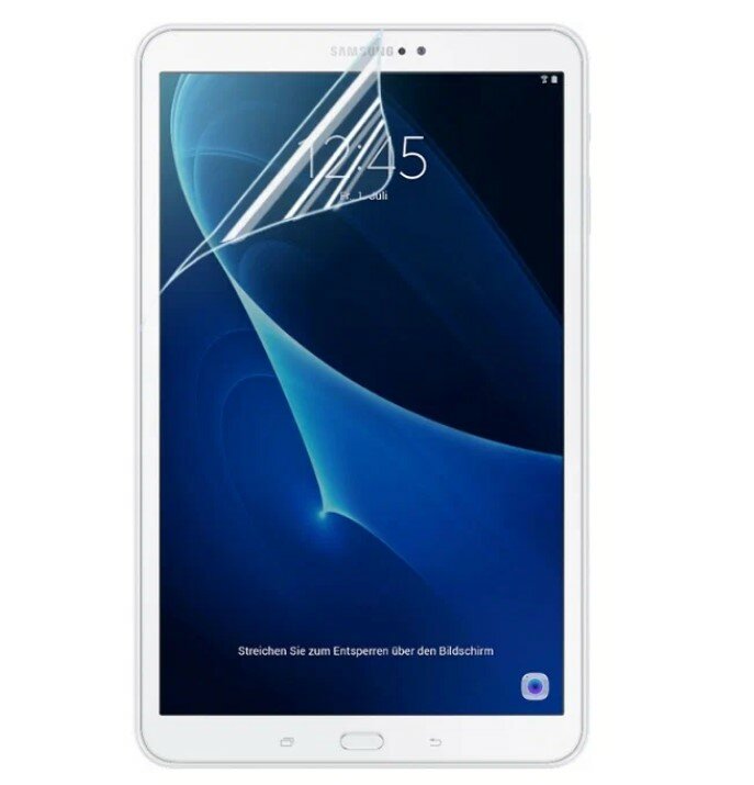 Защитная пленка MyPads для планшета Samsung Galaxy Tab A 10.1 2016 SM-T580 / T585C / T585N глянцевая