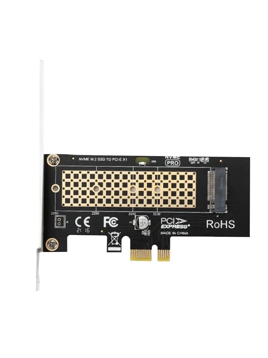 Контроллер адаптер PCI-E - M2 NVME, для подключения SSD диска