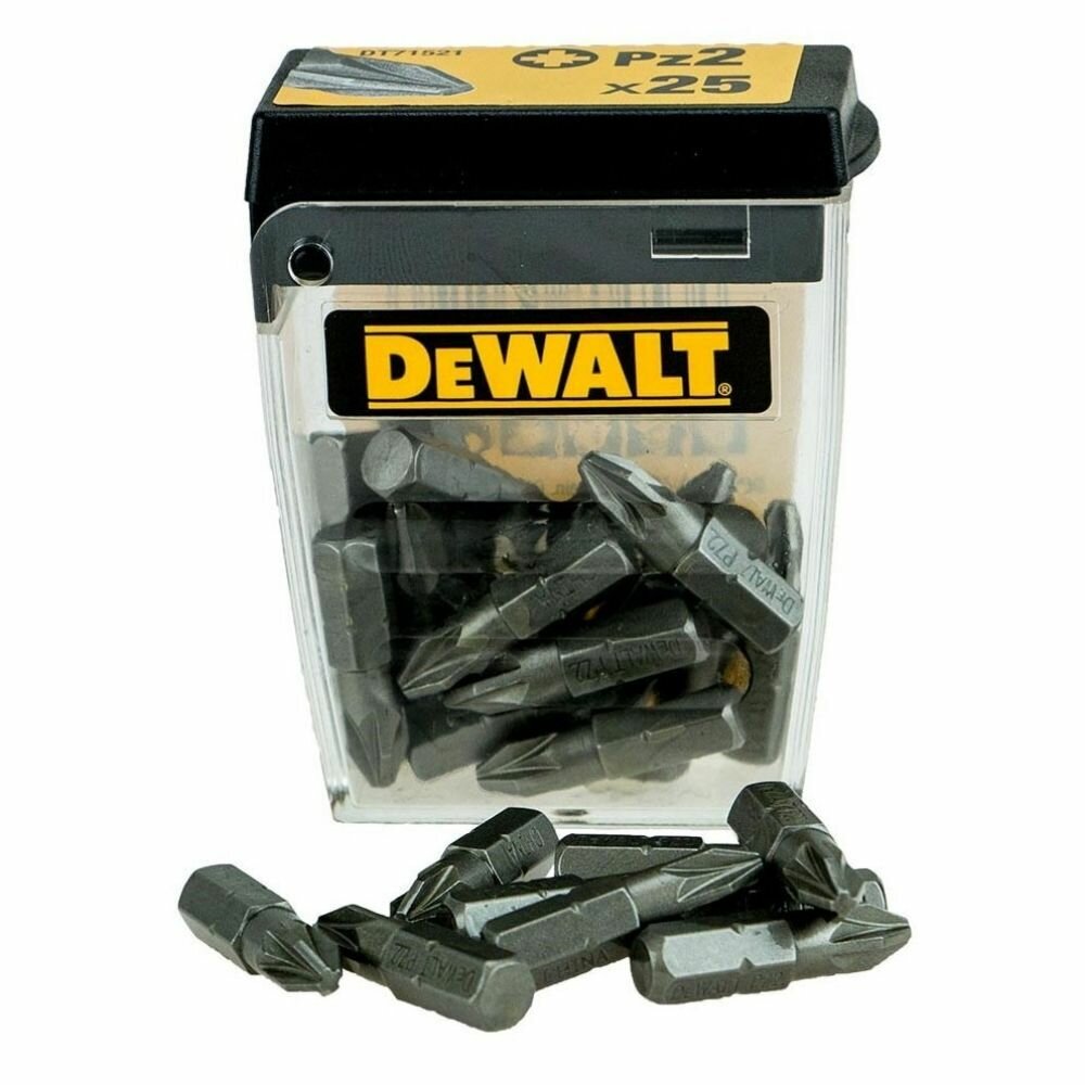 Набор бит DEWALT DT71521, PZ2 x 25 мм, 25 шт.