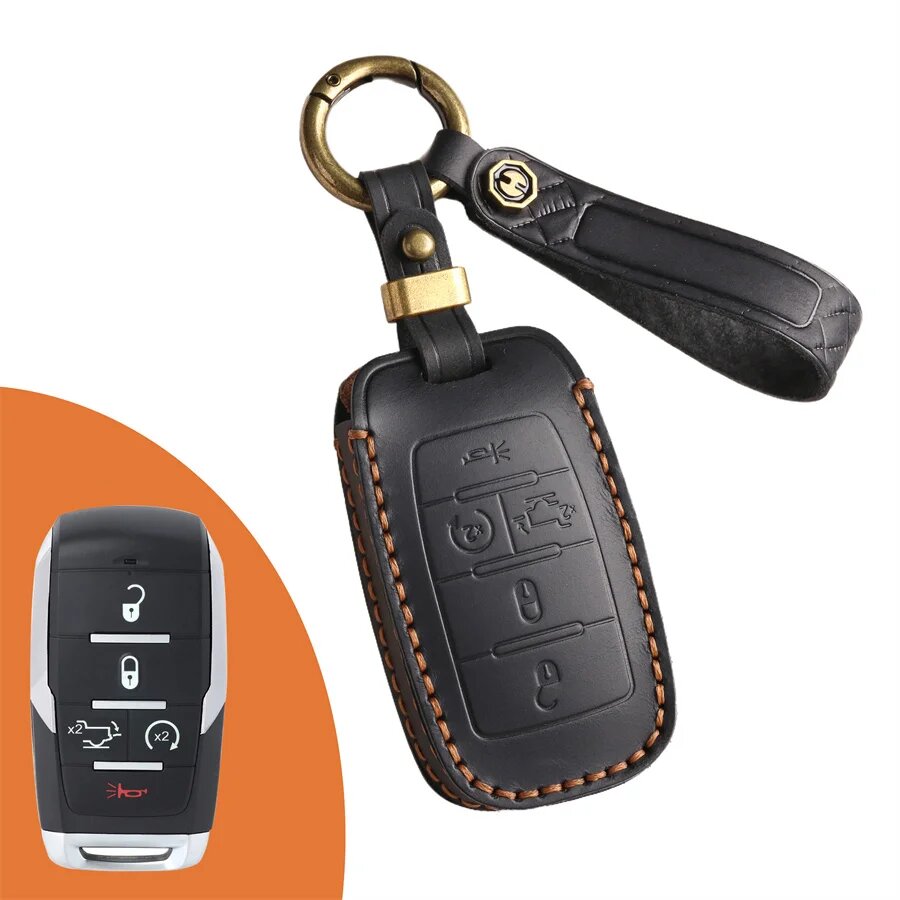Чехол для ключа Dodge RAM 1500 черный Key B