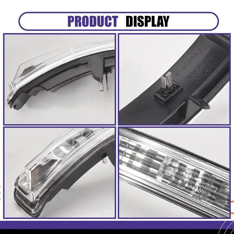 【XQBA】Автомобильное правое ветровое зеркало, указатель поворота, мигалка для Ford Explorer 2011-2018 BB5Z-13B374-A BB5Z13B374A