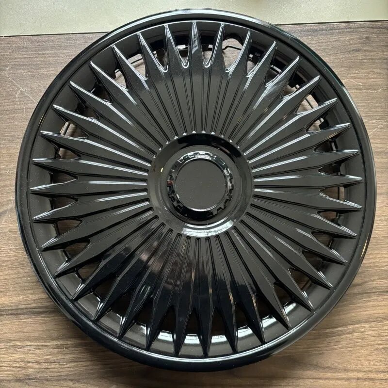 Колпаки на колеса 14 дюймов черные матовые для легковых автомобилей