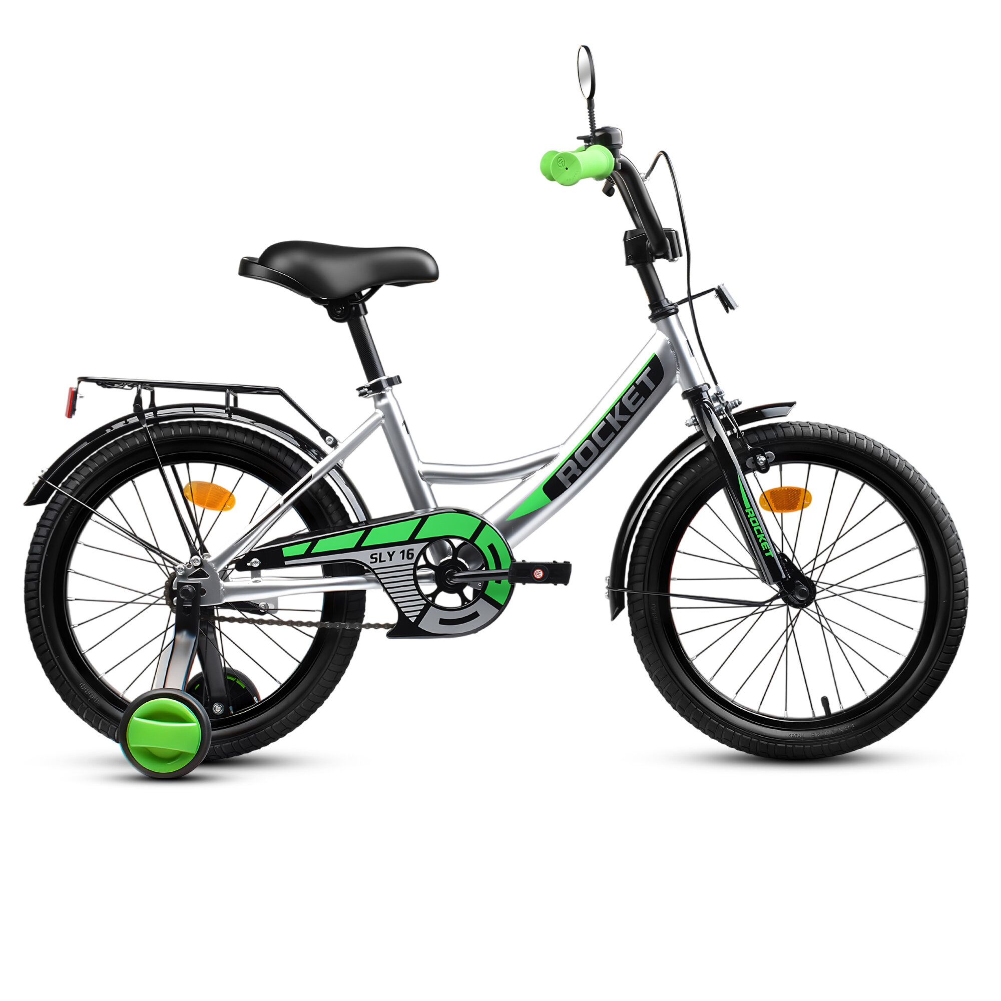 Детский велосипед ROCKET "Sly", для 5-7 лет, стальной, 16 дюймов