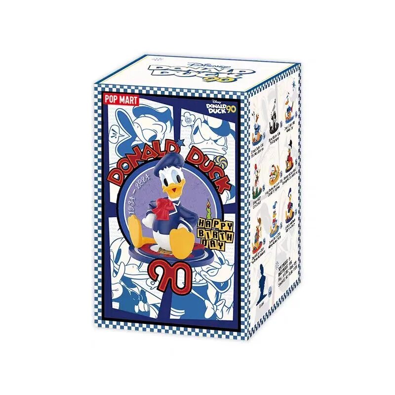 POP MART Коллекционная фигурка Слепая коробка Donald Duck 90th Series