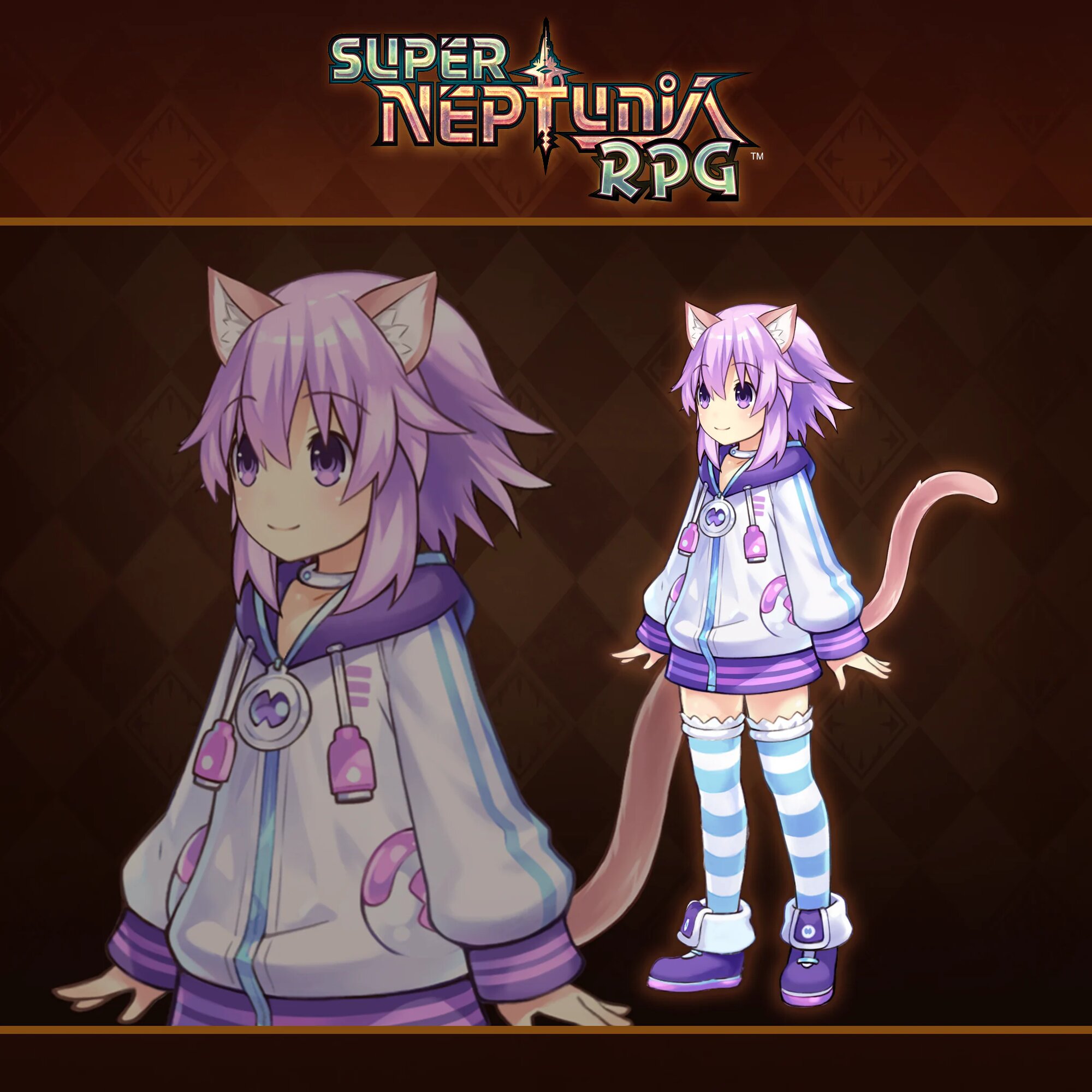 Дополнение Super Neptunia RPG: Cat Ears & Tail Set, цифровое издание PlayStation 4, регион Турция / код пополнения баланса
