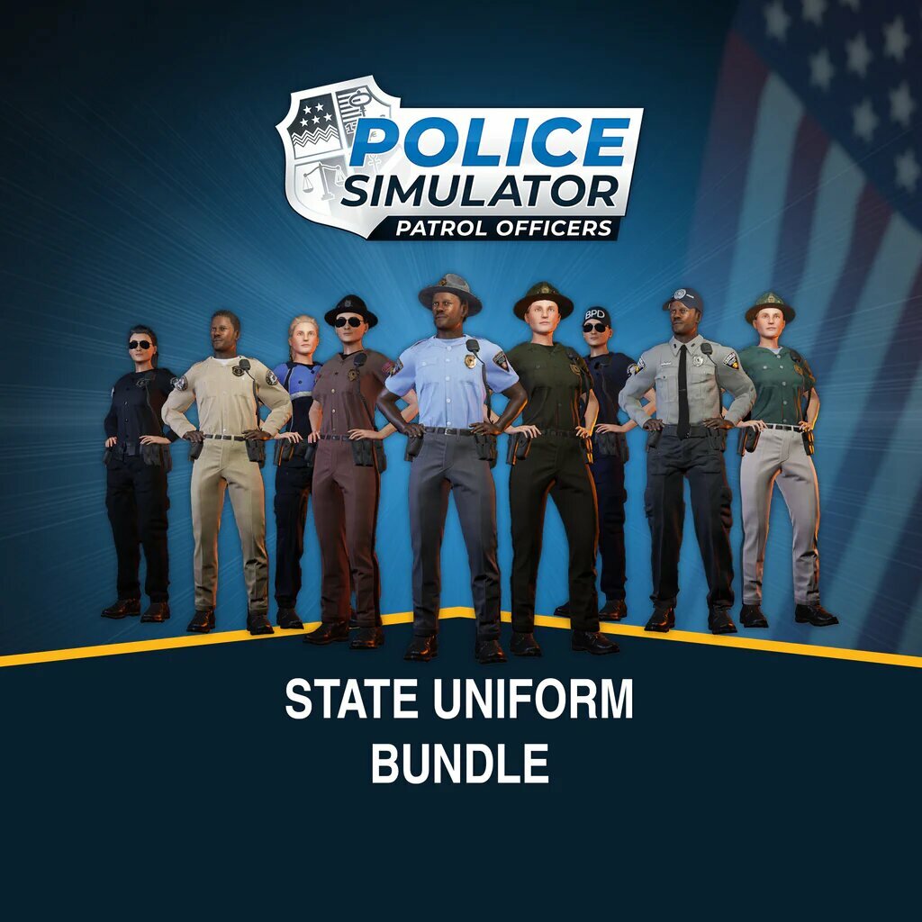 Дополнение Police Simulator: Patrol Officers: State Uniform Bundle, цифровое издание PlayStation 4 и PlayStation 5, регион Индия / код пополнения баланса