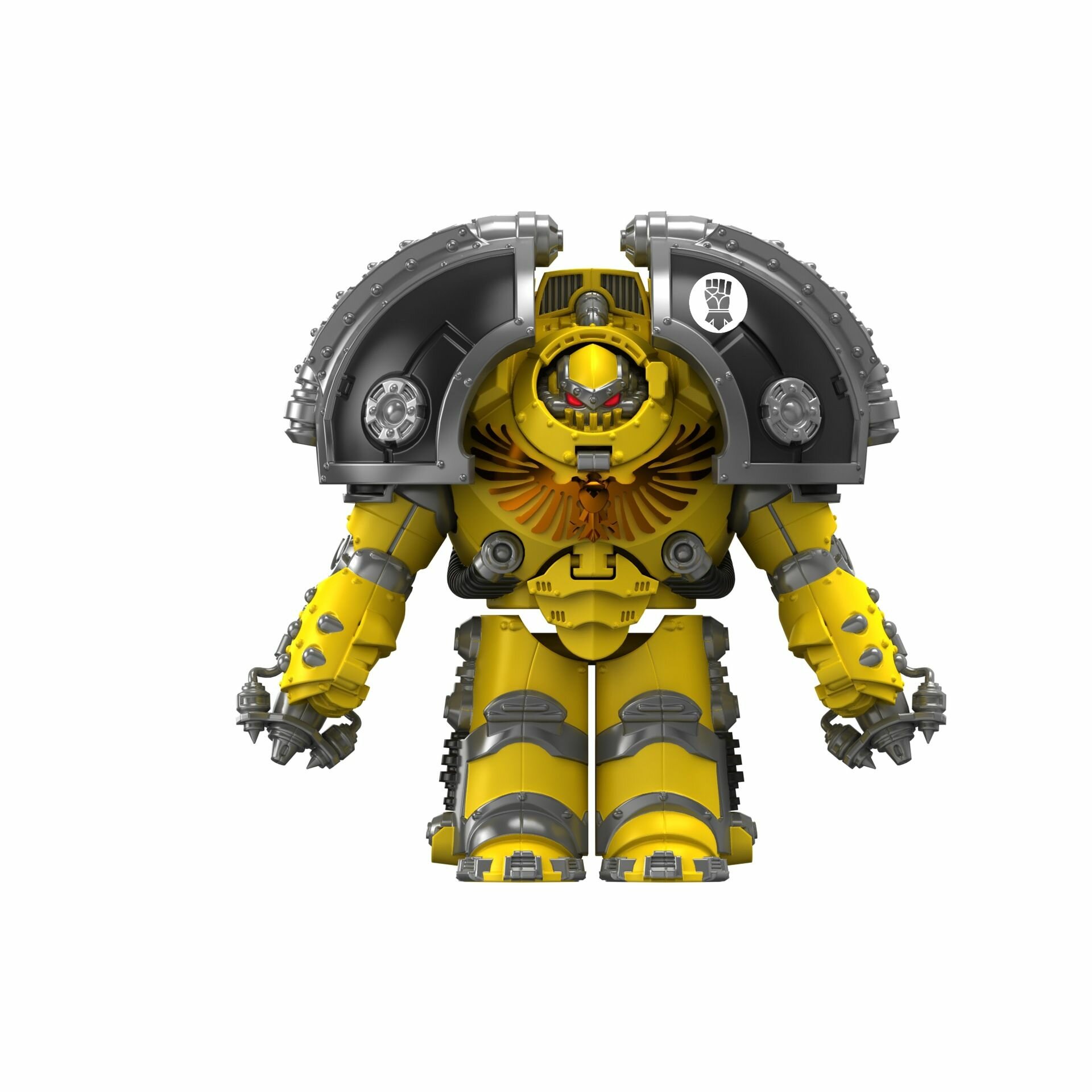 Набор минифигурки Вархаммер 40000 / Warhammer 40000(40K), Astartes, Tactical Dreadnought Armour, совместимы с легo конструкторами 1шт (8,8см, пакет)/K73