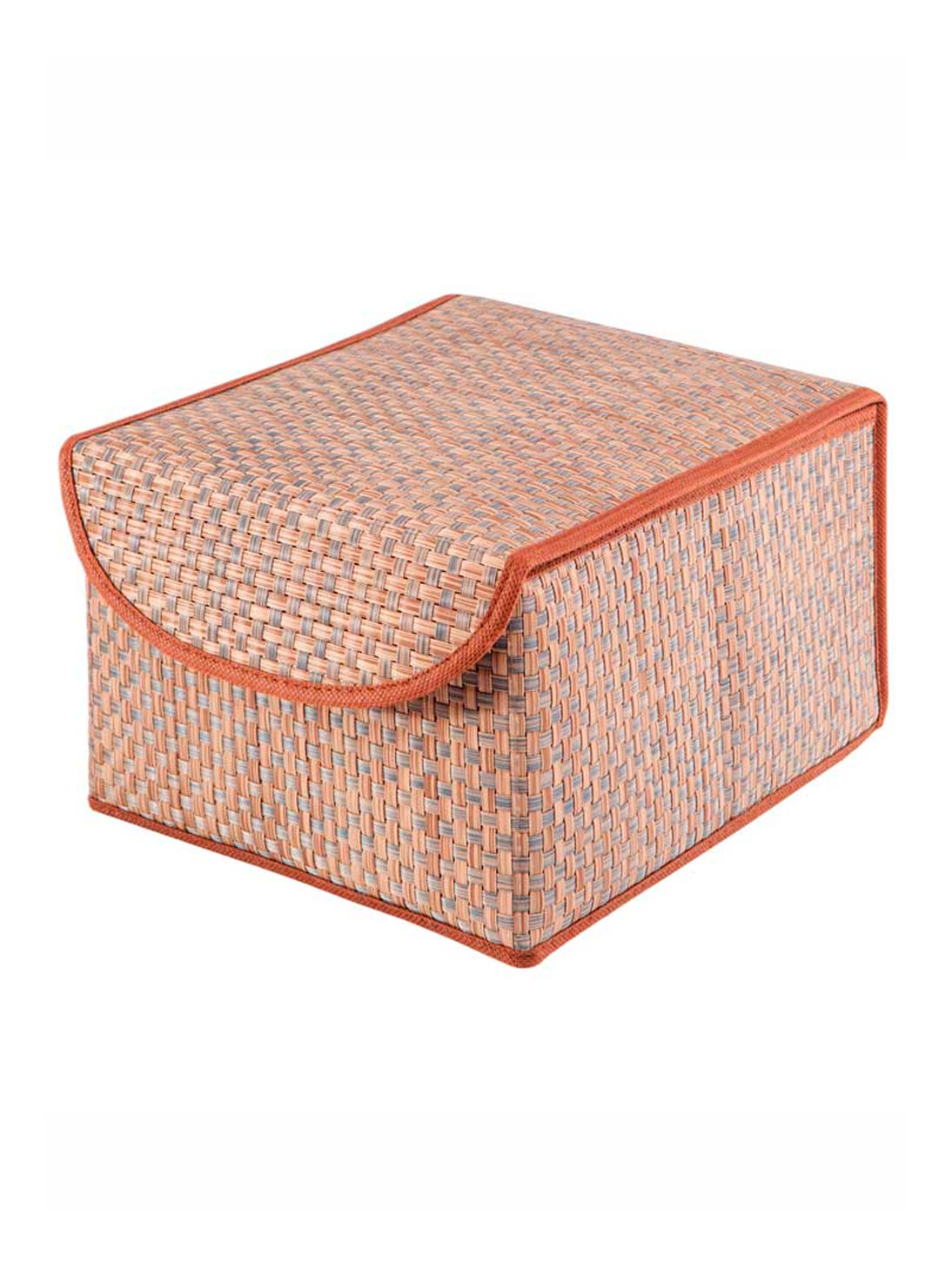 Коробка для хранения с крышкой Casy Home 21x26x15 см, цвет бежевый