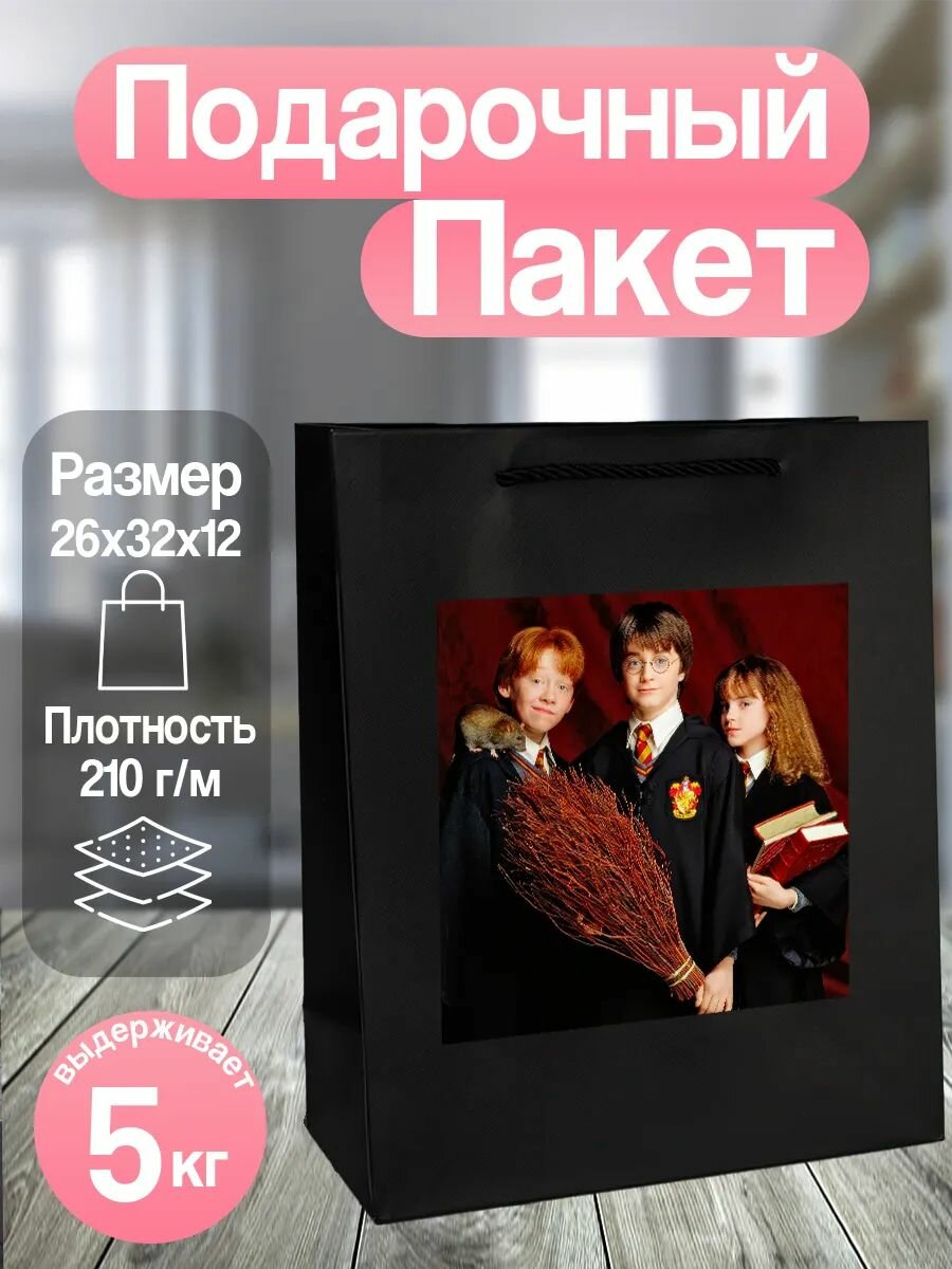 Пакет подарочный Гарри Потер