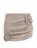 Юбка MAGDA BUTRYM Flower-appliqué mini skirt, размер 36, коричневый