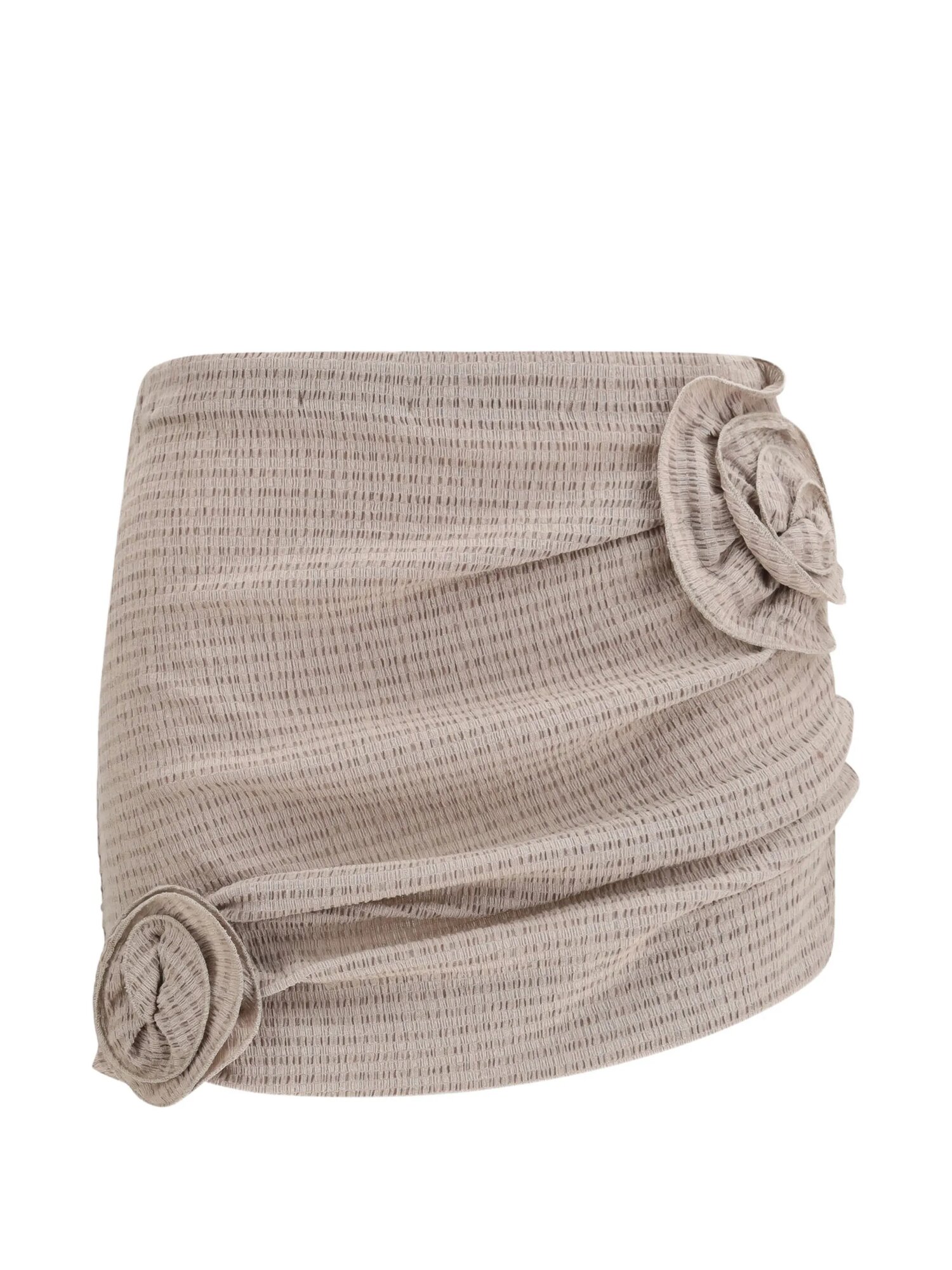 Юбка Flower-appliqué mini skirt