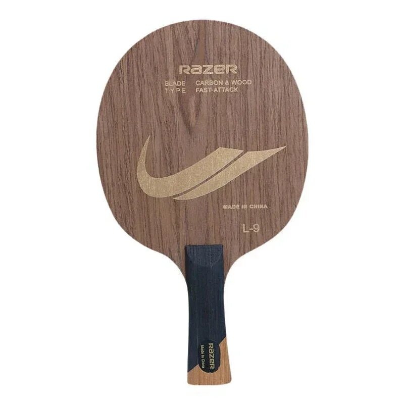 RAZER L-9 Лезвие для настольного тенниса 5 дерево + 2 карбоновые Long Handle
