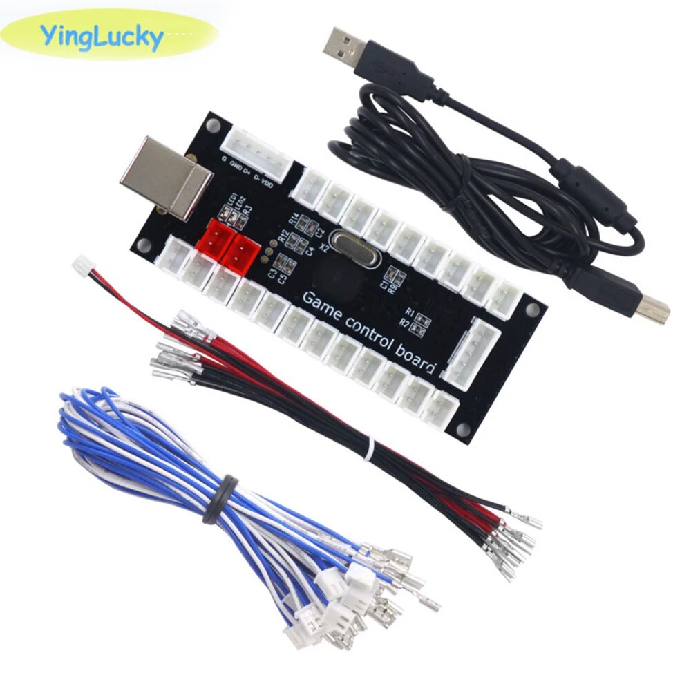 USB-энкодер YingLucky для джойстиков и контроллеров Hitbox 4.8-with Light line