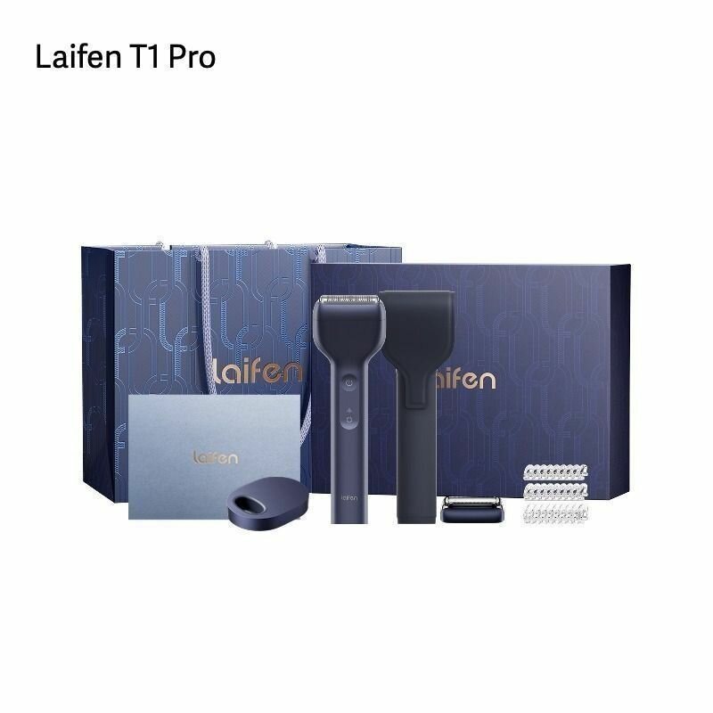 Laifen T1 Pro Портативная возвратно-поступательная электробритва T1 Pro Deep Sea Azure в подарочной коробке, подарок для парня