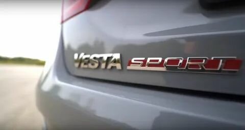 Шильдик SPORT на крышку багажника для автомобилей Lada