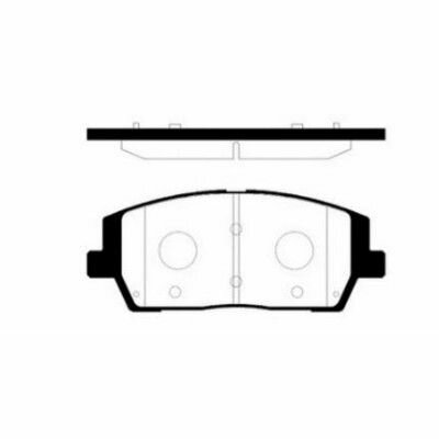 Колодки тормозные задние HSB HP5425 Hyundai Sonata Dn8 19- Kia K5 19-