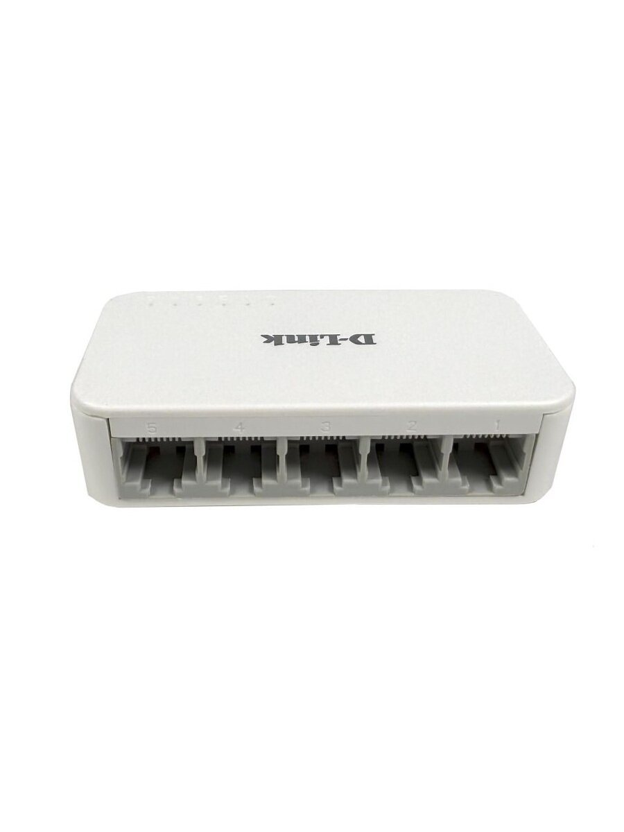 Коммутатор неуправляемый D-link DES-1005C/F6/E 5x100Base-TX, plastic case