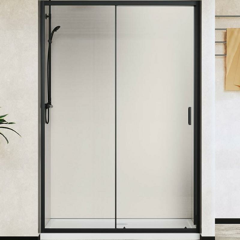 Душевая дверь раздвижная в нишу Vincea City VDS-5CT120CLB 120 см хром