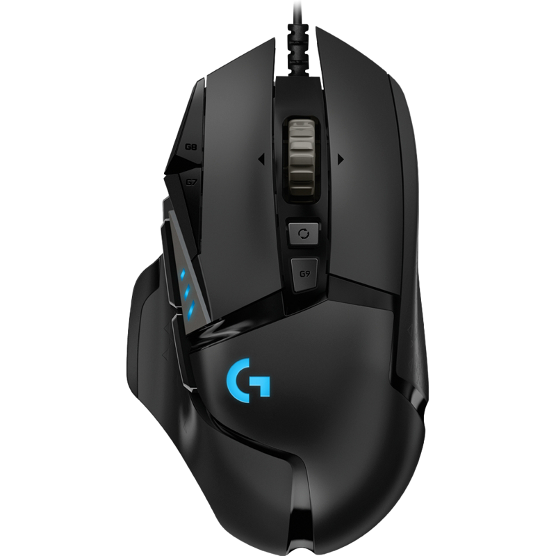 Мышь/ Logitech Mouse G502 HERO High Performance Gaming Retail