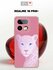 Чехол на Realme 16 Pro+ / Реалми 16 Про+ с принтом Розовый гепард