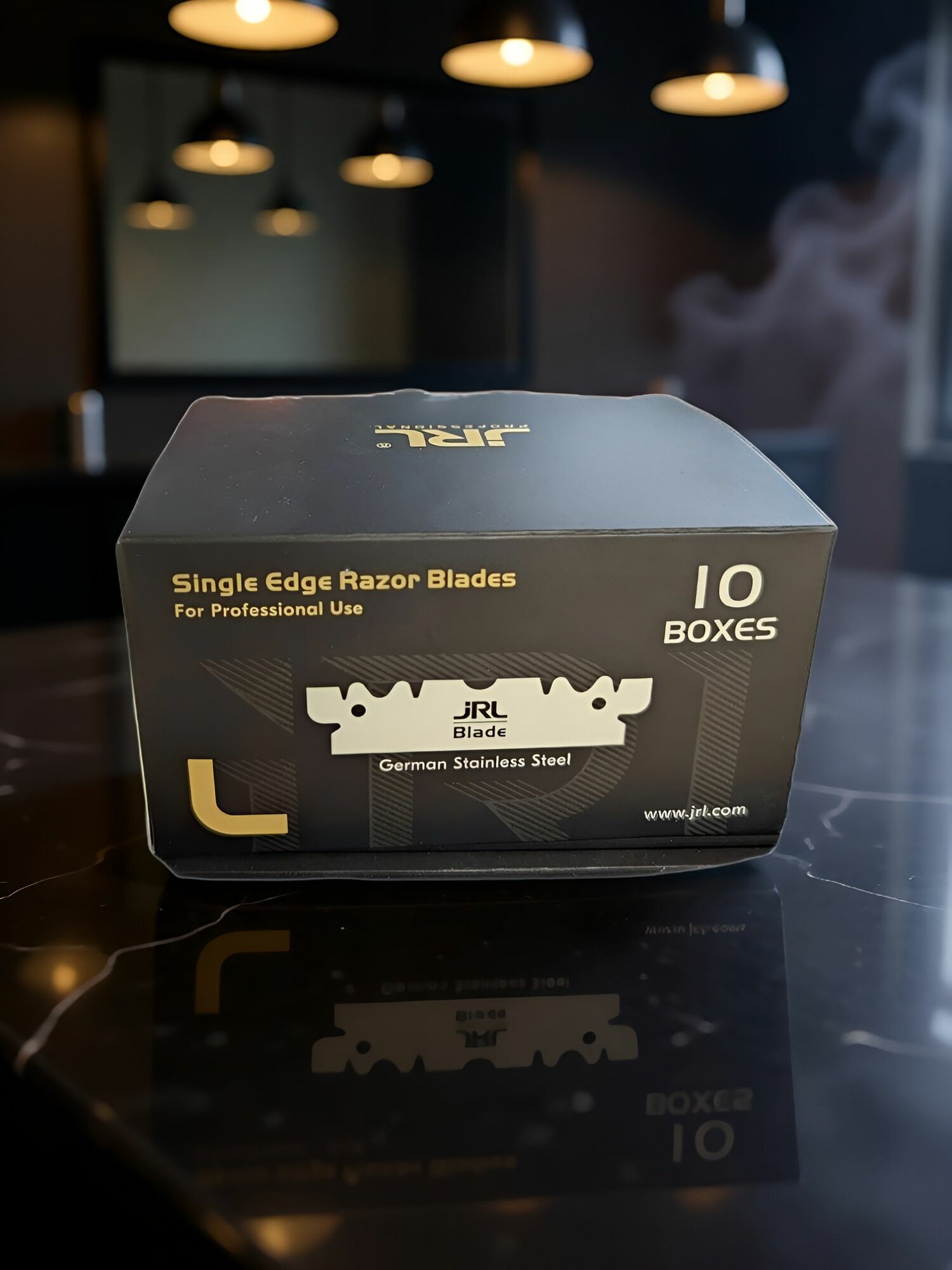 Односторонние лезвия для бритвы JRL Single Edge, 100 шт. (German Stainless Steel)