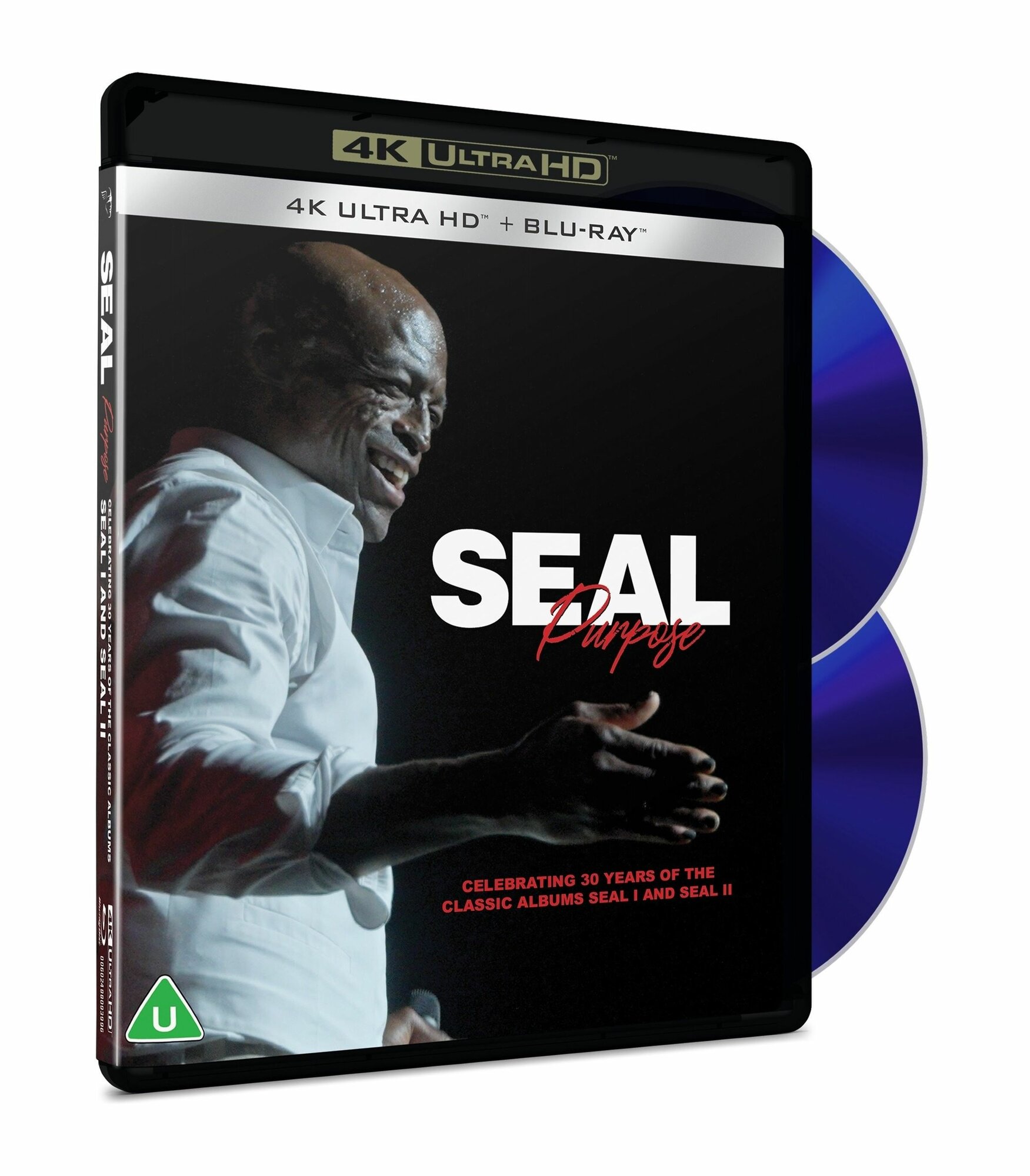 Компакт-диск Seal - Purpose: Celebrating 30 Years Of The Classic Albums Seal I And Seal II (4K UHD + Blu-ray) (1 Ultra HD Blu-ray, 1 Blu-ray Dic) (1 BR)