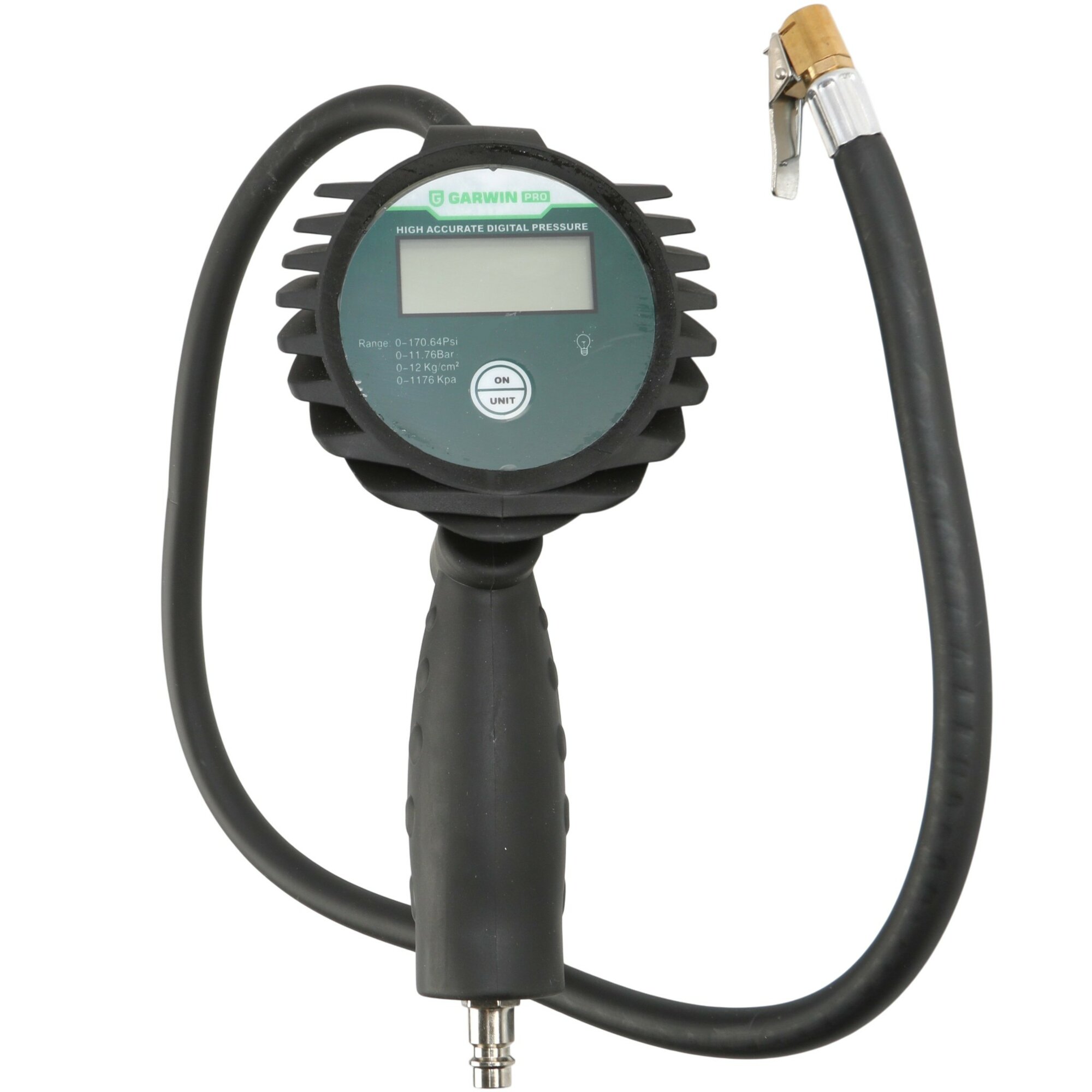 GARWIN PRO 806006-03 Пистолет для накачки шин с цифровым манометром, 12 бар