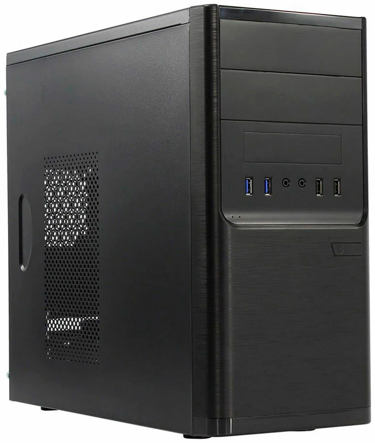 Компьютерный корпус Powerman ES701 Black PM-600ATX-F (6198910)