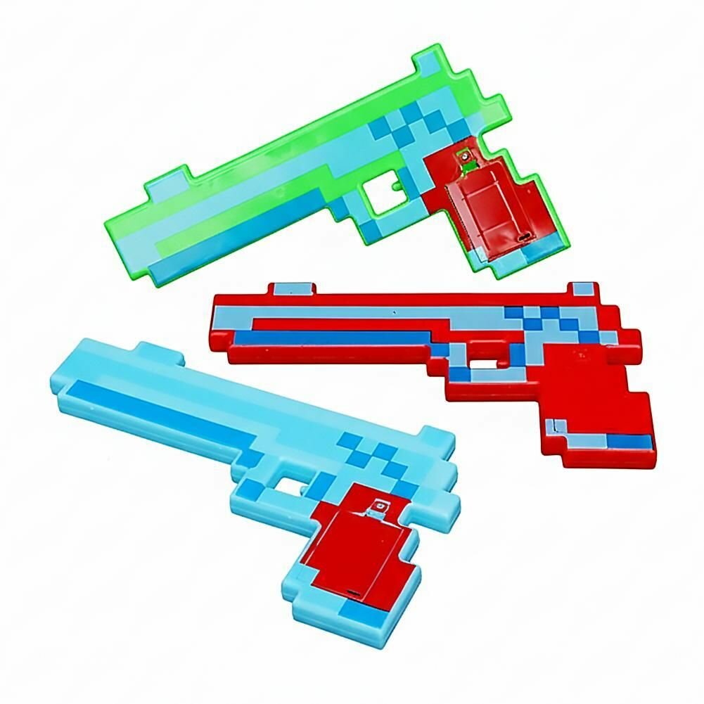 Игрушечный пистолет-мозаика-AK47