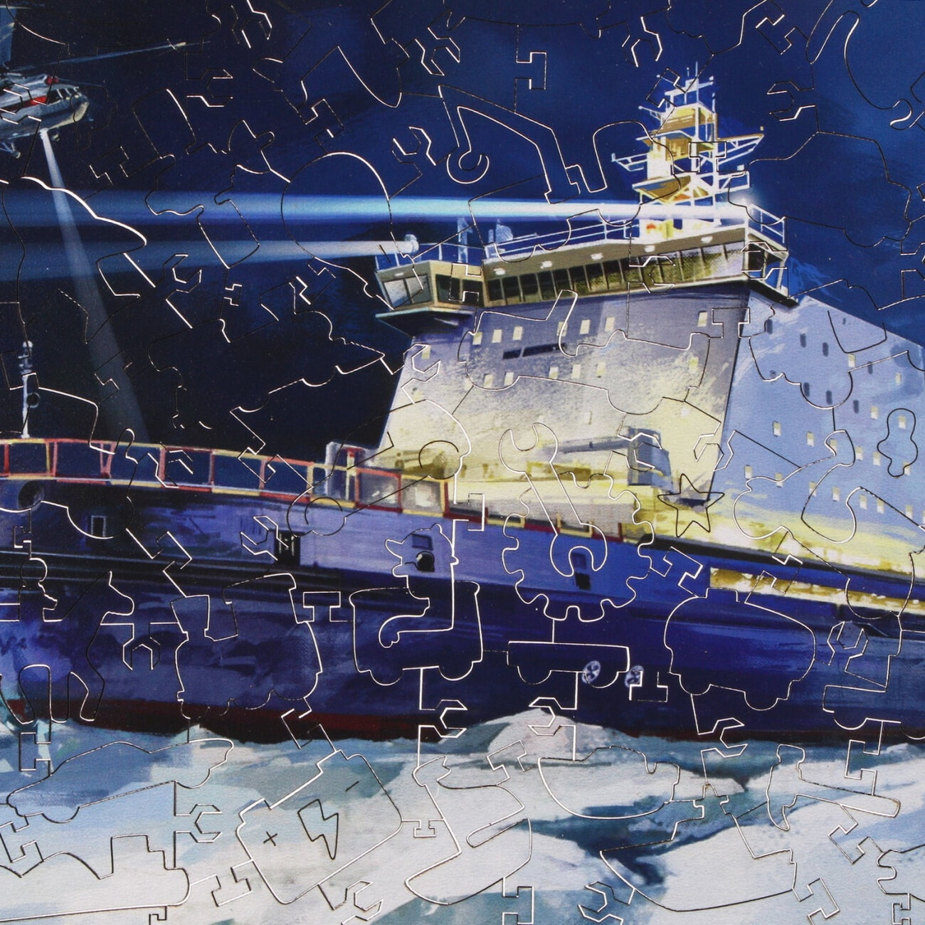 Melograno Пазл TRANSPORT Корабль 120 деталей средний размер детали 2 см MPZCT15-S