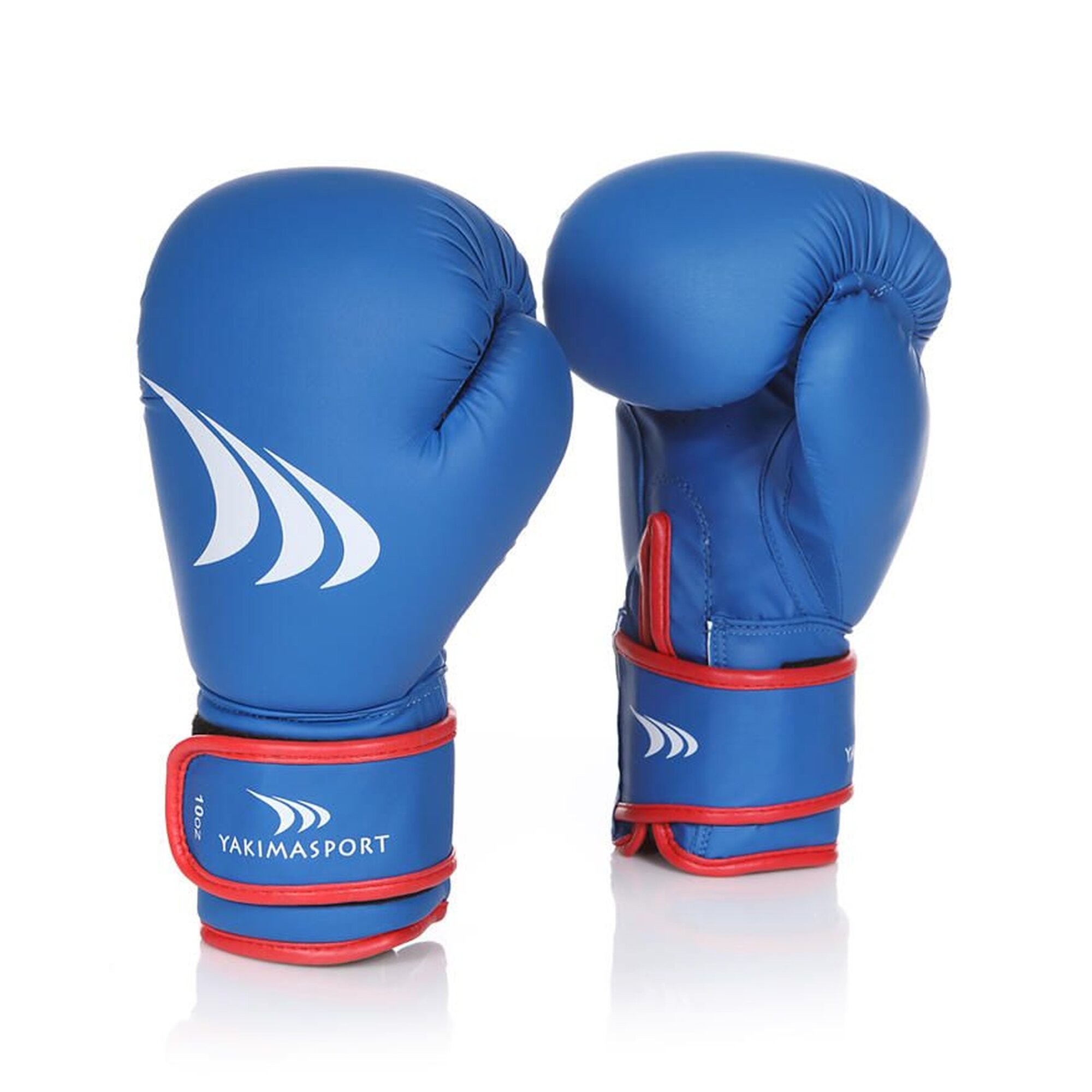 Мужские боксерские перчатки Yakimasport SHARK, Decathlon, Цвет: Синий, Размер: 12 унций