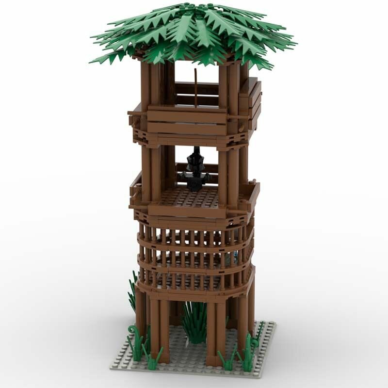 Конструктор для малышей Лесная хижина игрушки, строительные блоки