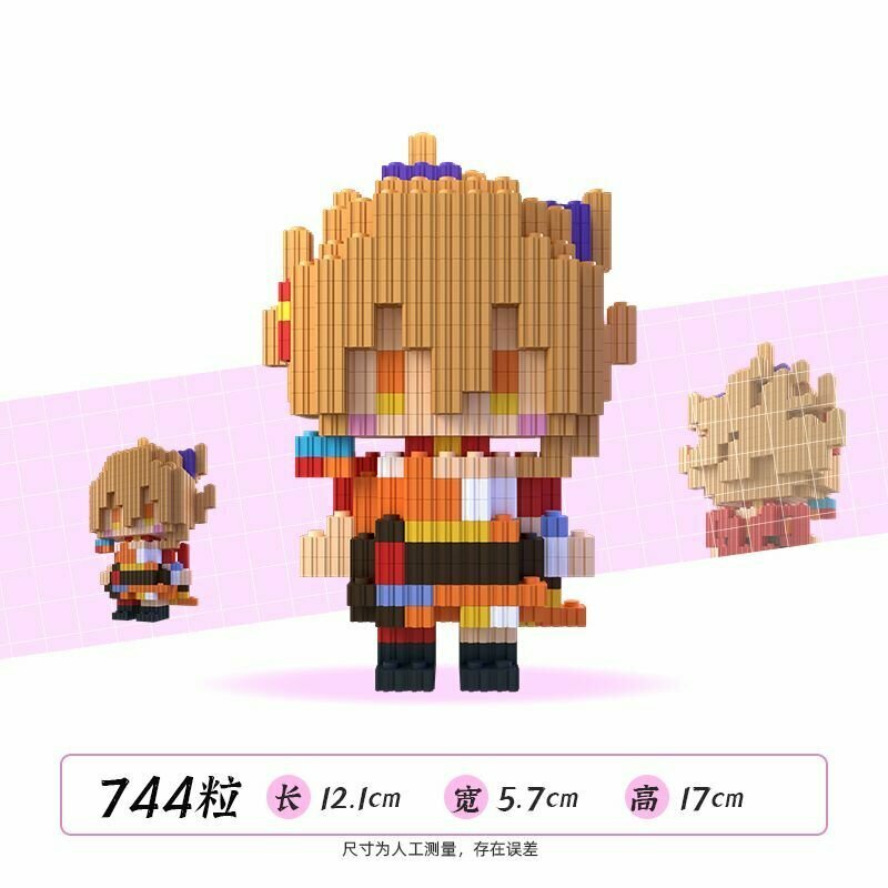 Конструктор пластиковый Bricks 3D Ёимия Genshin Impact 774 Деталей