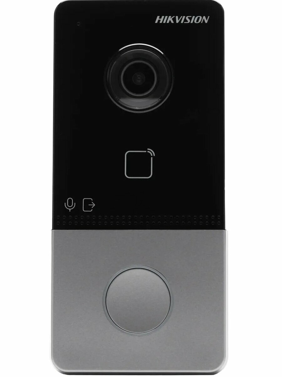 Вызывная панель HIKVISION DS-KV6113-WPE1(C) 2Мп IP на одного абонента с ИК-подсветкой и Wi-Fi
