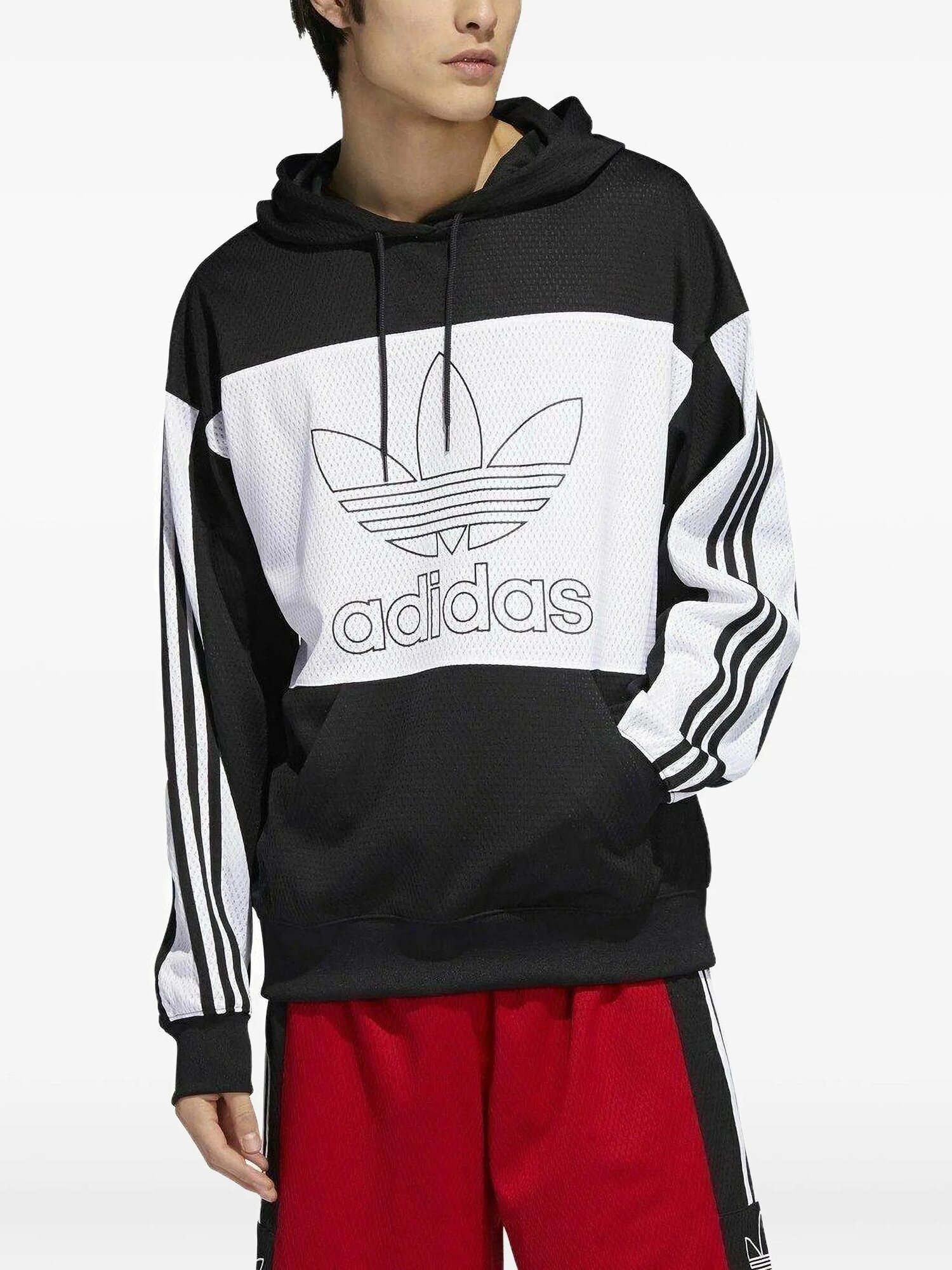 Худи adidas, размер L, , черный