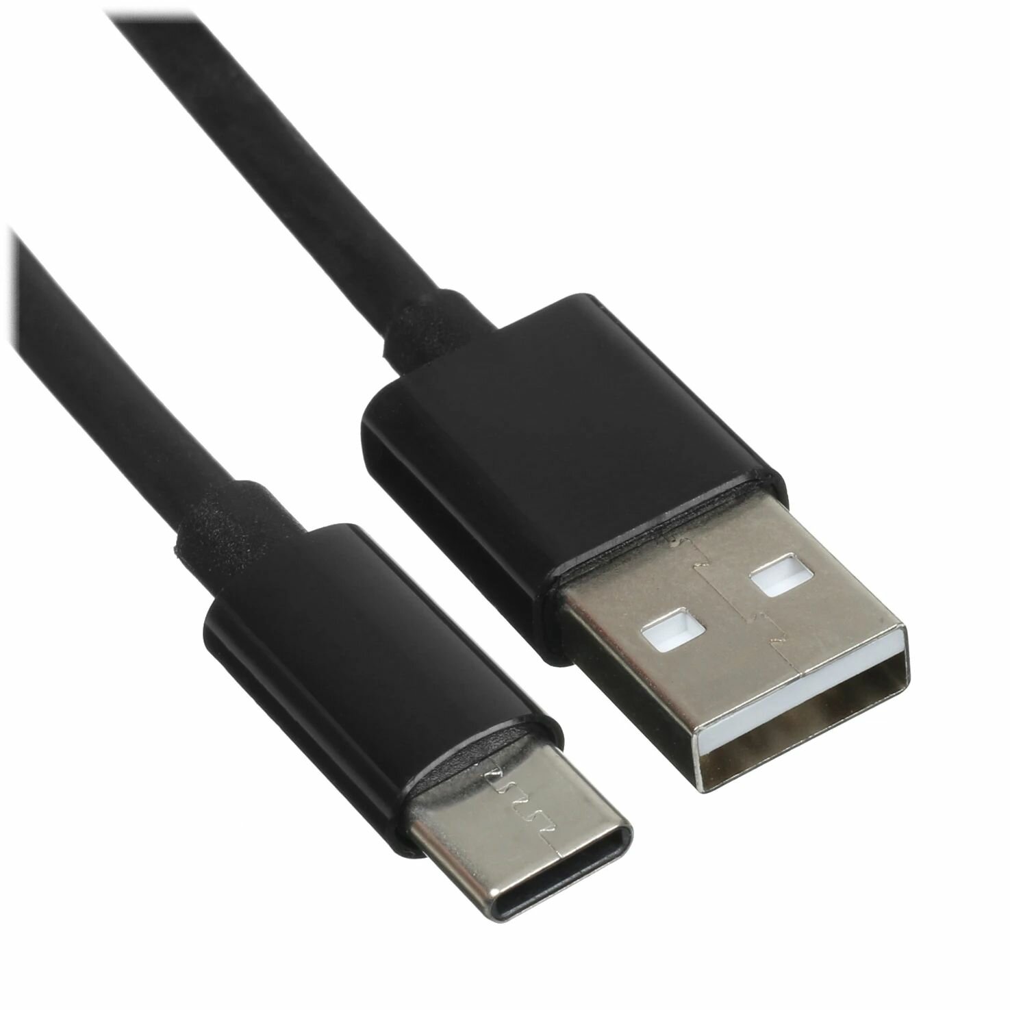 Кабель круглый KEYRON USB Type-C - USB 2.0 Type-A черный 1 м