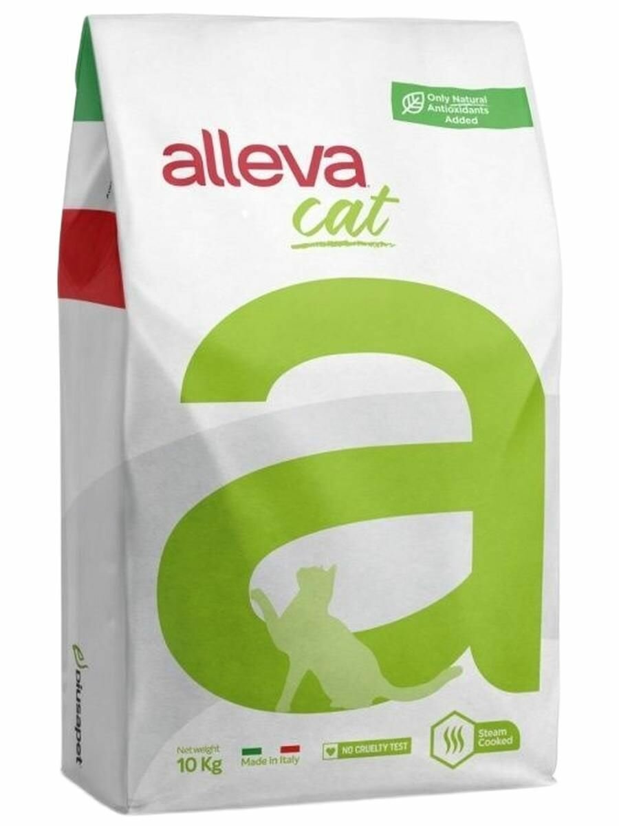 Alleva Care Cat Adult Obesity Glycemic Control диетический корм для взрослых кошек, контроль веса и ожирения - 10 кг