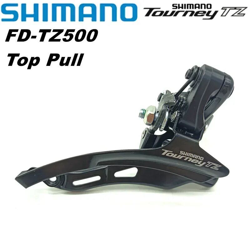 Передний переключатель Shimano Tourney TZ FD-TZ500 Top Pull 31.8