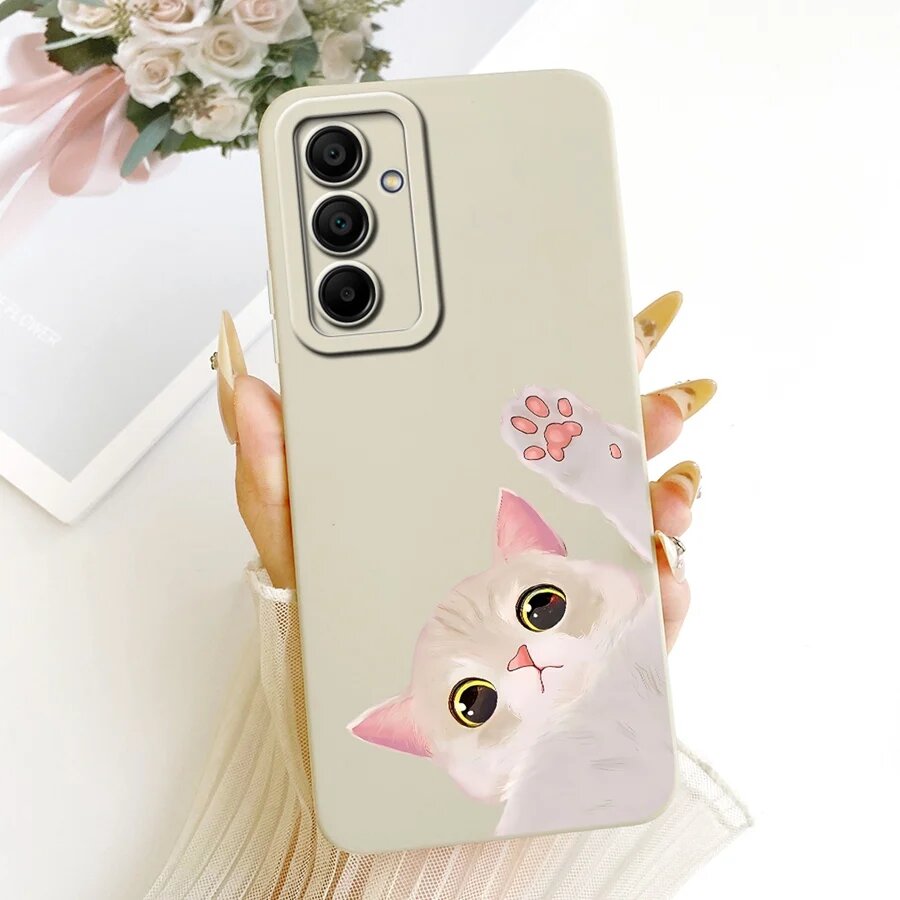 Чехол для Samsung Galaxy A16 A26 A56 5G с котиком, TYbai2351