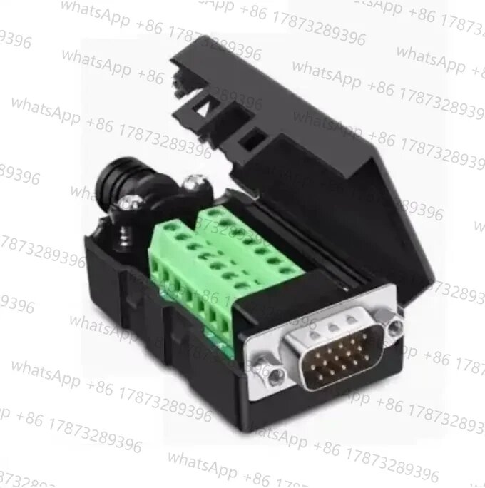 VGA DB15 разъем Male with bolts