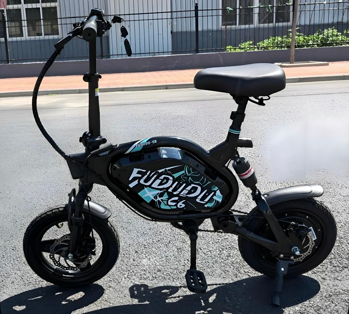 Электровелосипед Fududu C6 240W, 48V/12AH