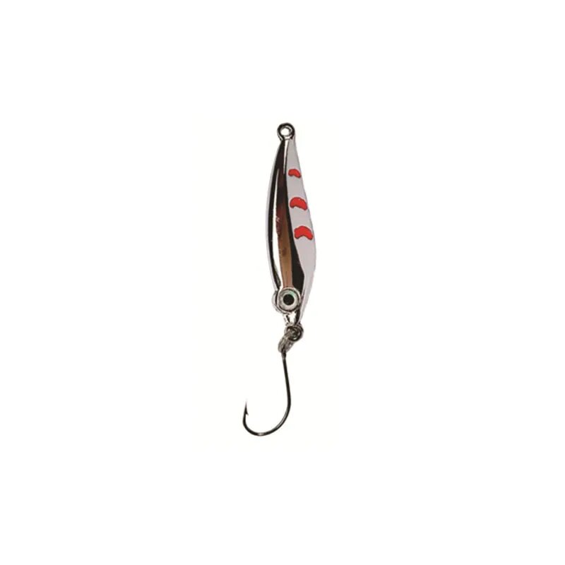 Мини-приманка для рыбалки 3г/4.5г медная 4.5g, single hook-silver