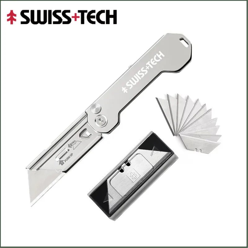 Складной нож Swiss+Tech, Sliver