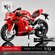 Ducati V4S 1:12 Модель мотоцикла из металла со звуковыми и световыми эффектами, ...