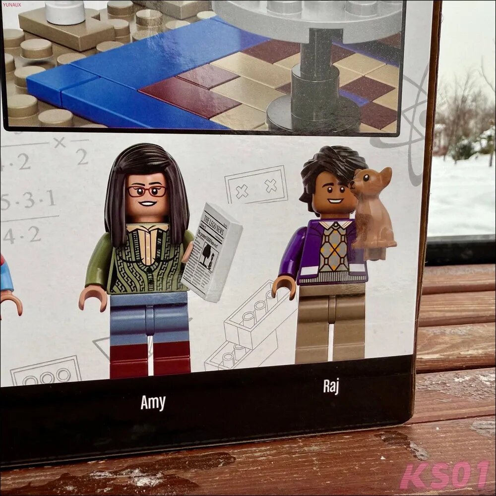 Конструктор The Big Bang Theory, 519 деталей, пластиковый конструктор для сборки культовой квартиры из сериала — фото 1